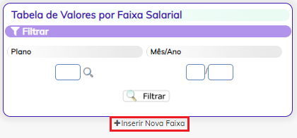 Tabela de Valores por Faixa Salarial – Ahreas